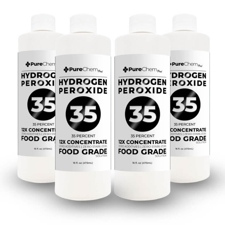Food Grade 35% Hydrogen Peroxide | Bulk Gallons & Bottles