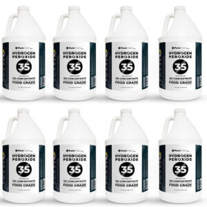 Food Grade 35% Hydrogen Peroxide | Bulk Gallons & Bottles